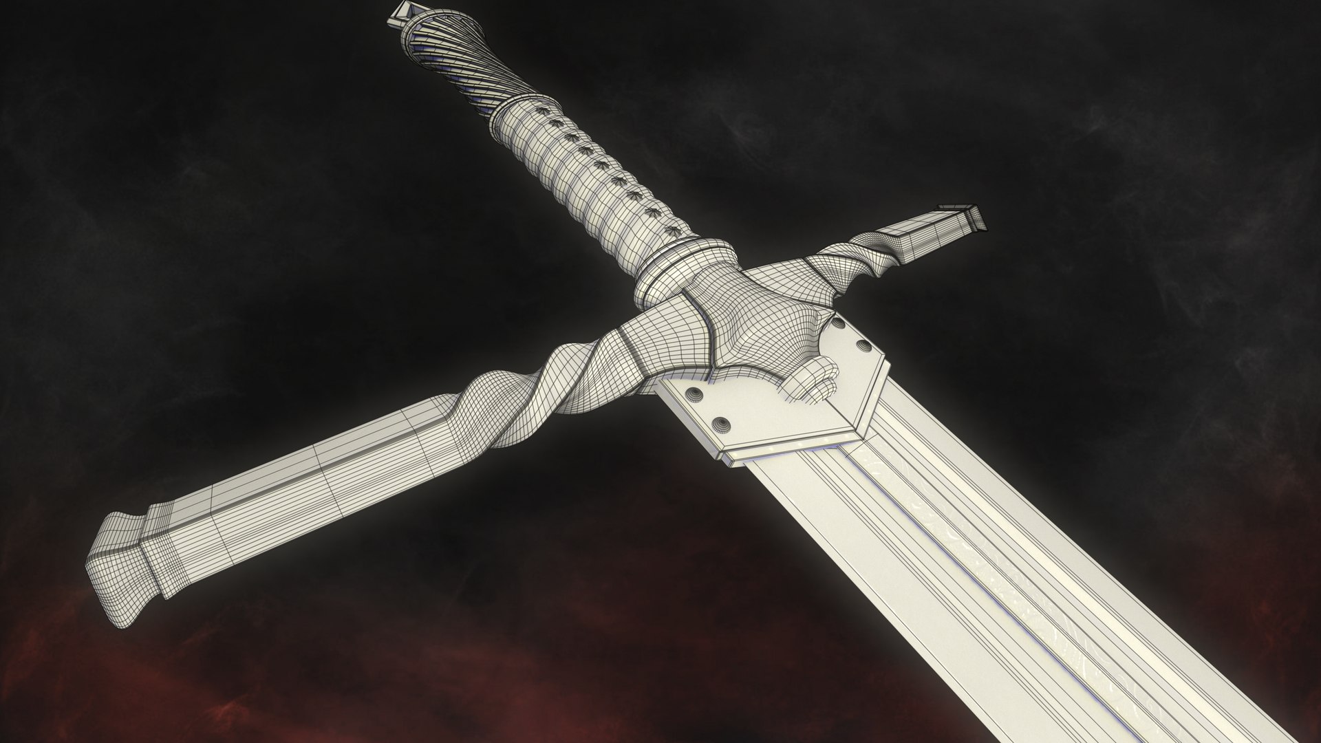 Royal Sword - Witcher Inspired 3D Model - TurboSquid 2115119