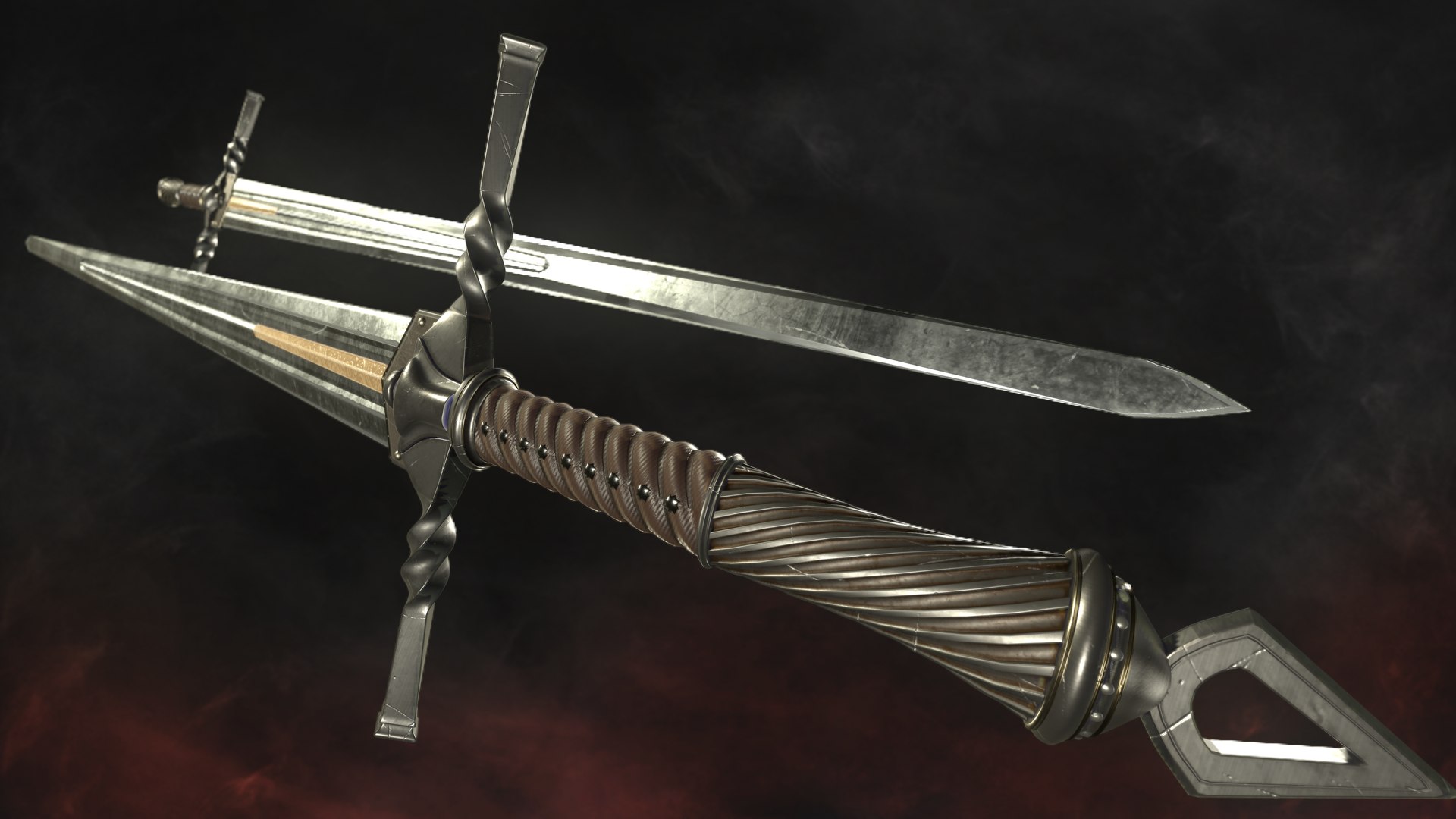 Royal Sword - Witcher Inspired 3D Model - TurboSquid 2115119