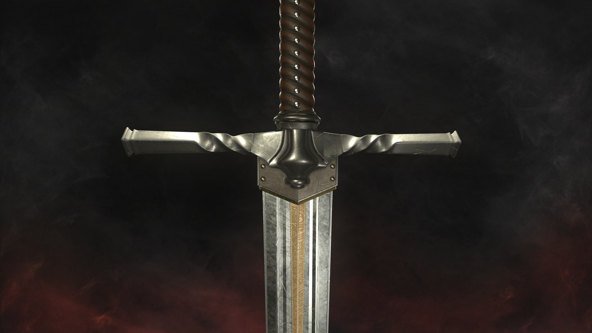 Royal Sword - Witcher Inspired 3D Model - TurboSquid 2115119
