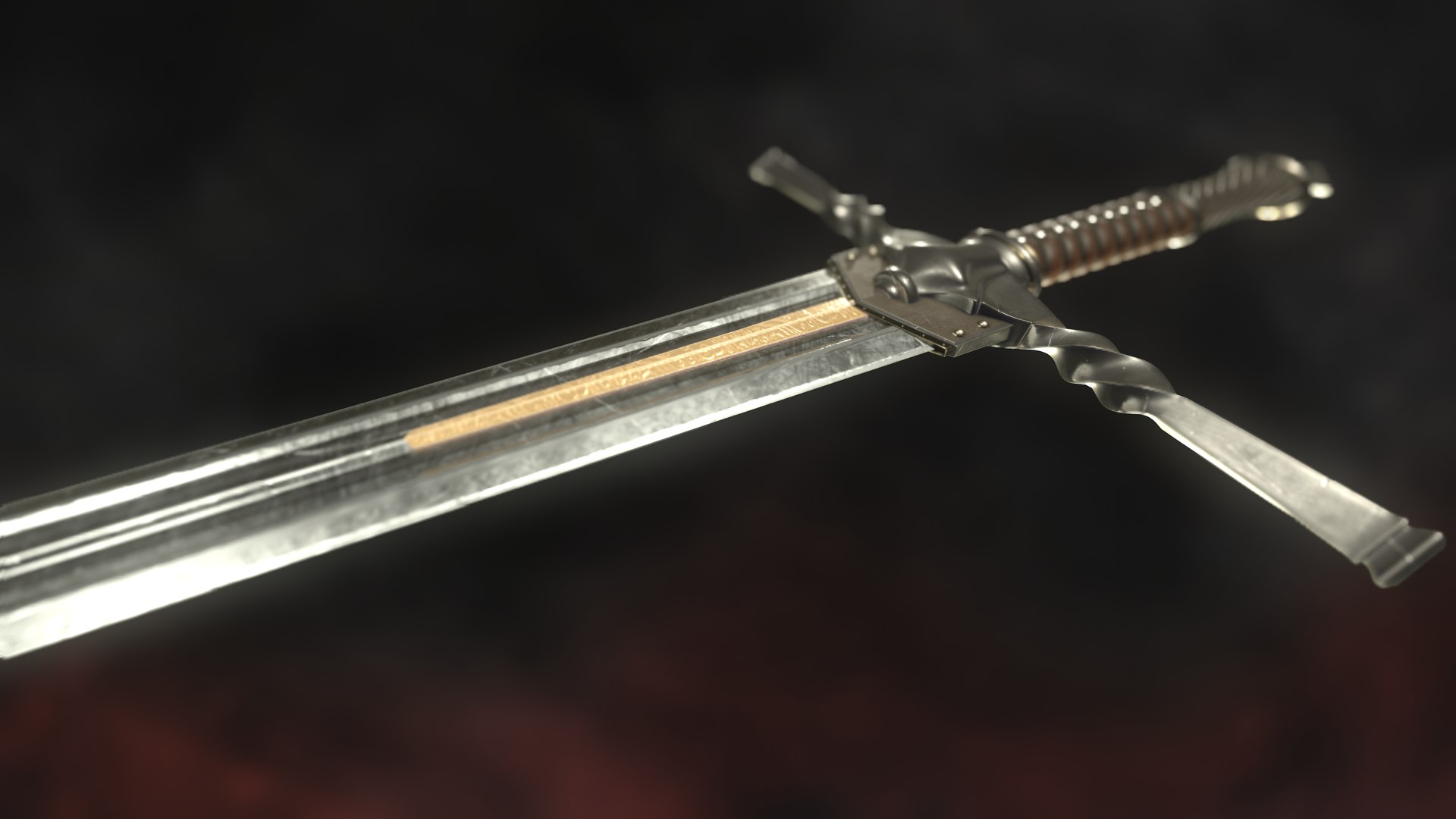 Royal Sword - Witcher Inspired 3D Model - TurboSquid 2115119