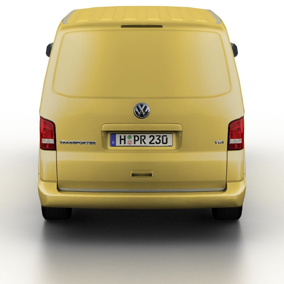 3d 2011 Volkswagen T5 Transporter Model