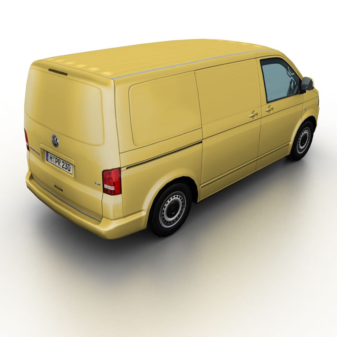 3d 2011 Volkswagen T5 Transporter Model