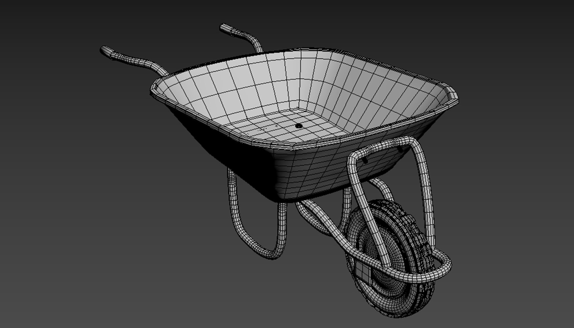 Wheelbarrow 3D Model - TurboSquid 1470578