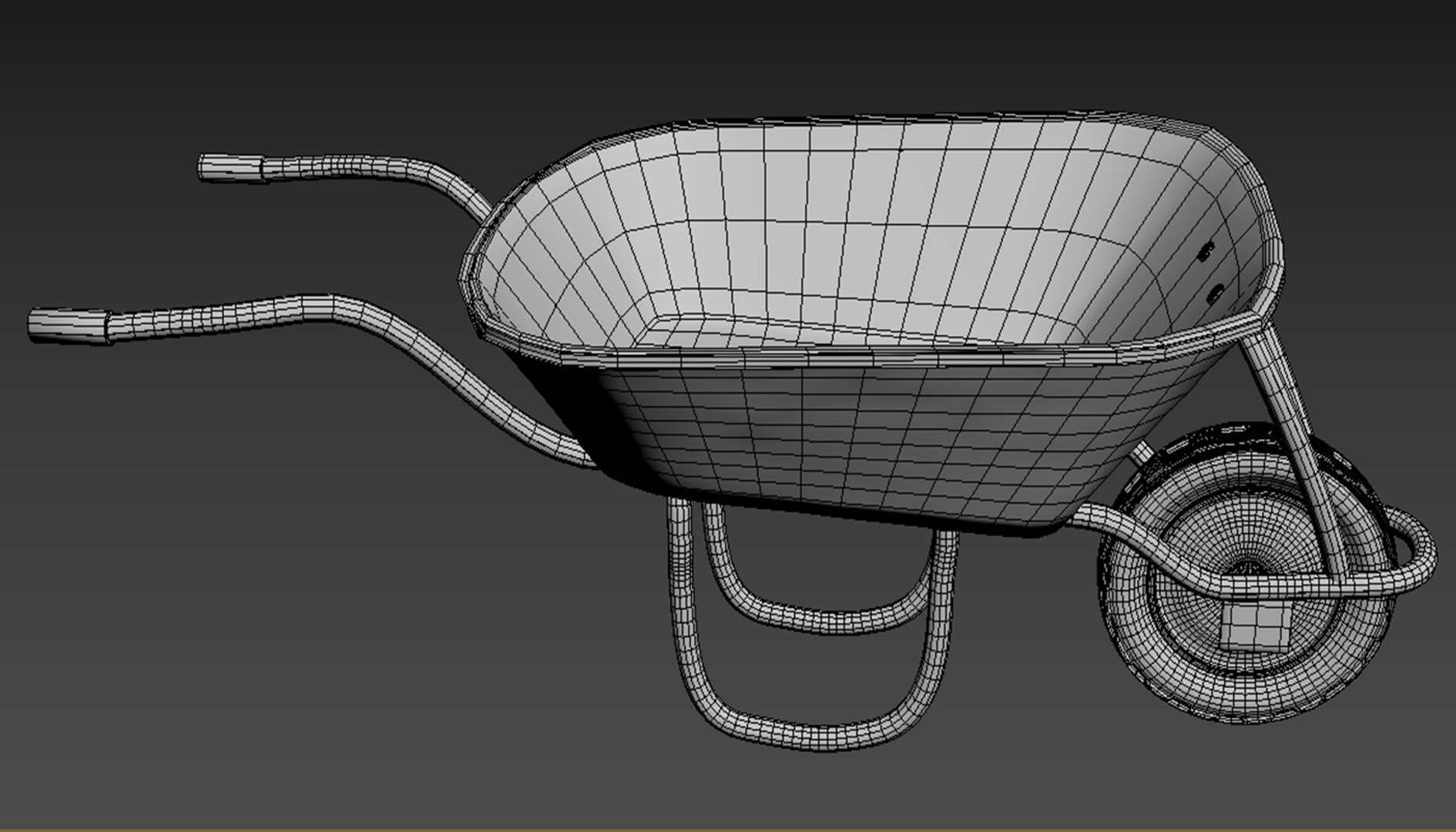 Wheelbarrow 3D Model - TurboSquid 1470578