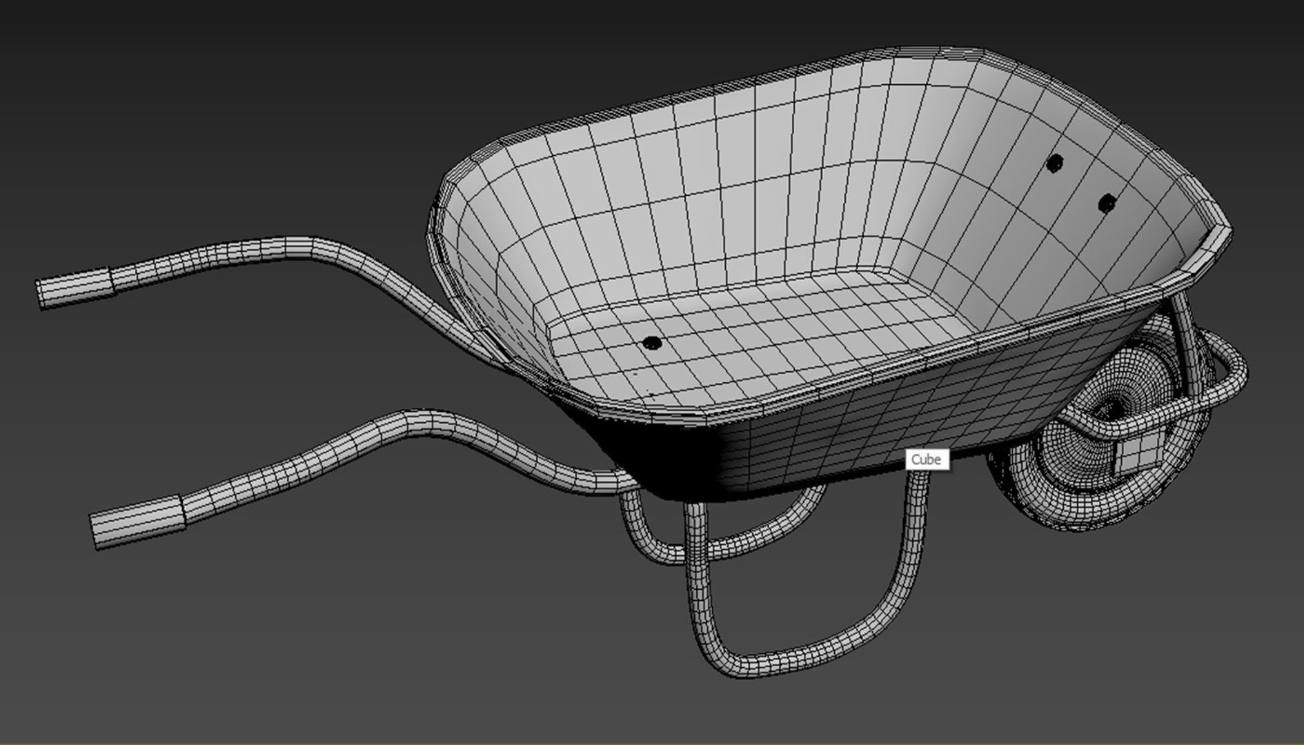 Wheelbarrow 3D Model - TurboSquid 1470578