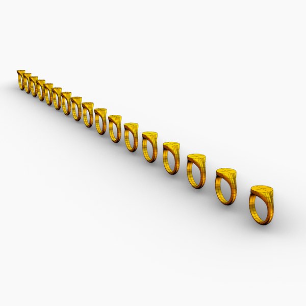 3D hip hop ring - TurboSquid 1946939