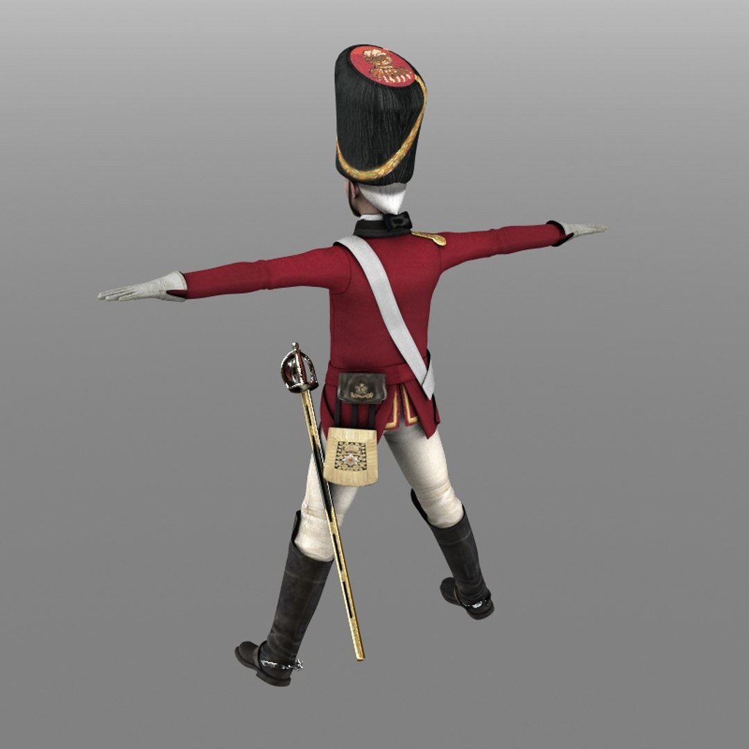 Cavalryman Cavalry 3d Obj