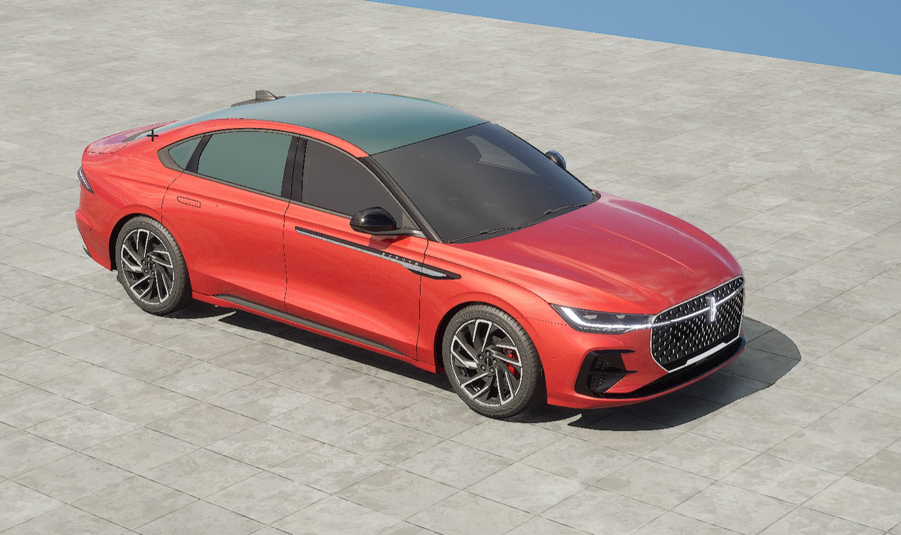 3D Model Lincoln Zephyr - TurboSquid 2107081