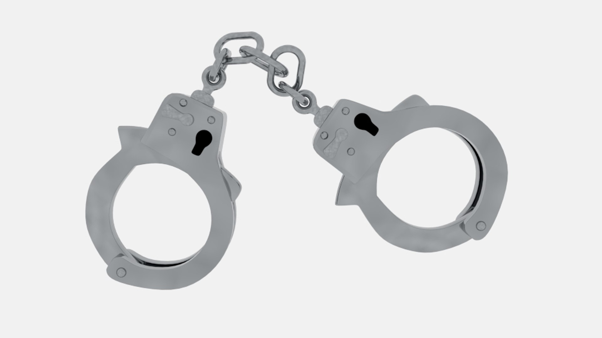 3d model handcuff hand cuff