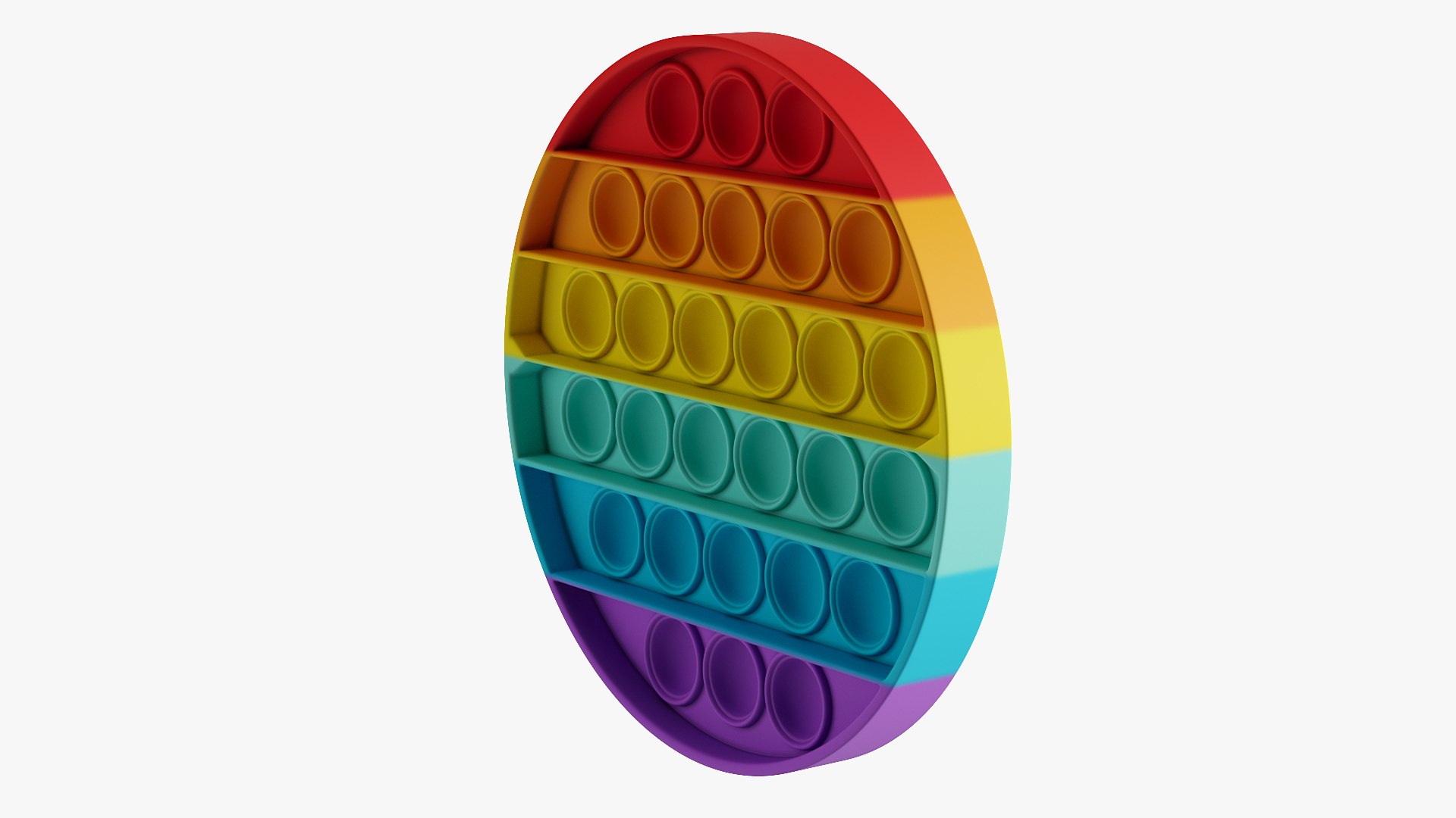 Popit Circle 3D Model - TurboSquid 1792598