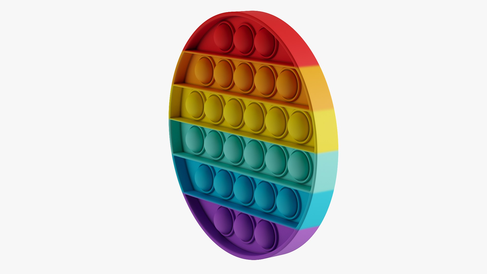 Popit Circle 3D Model - TurboSquid 1792598