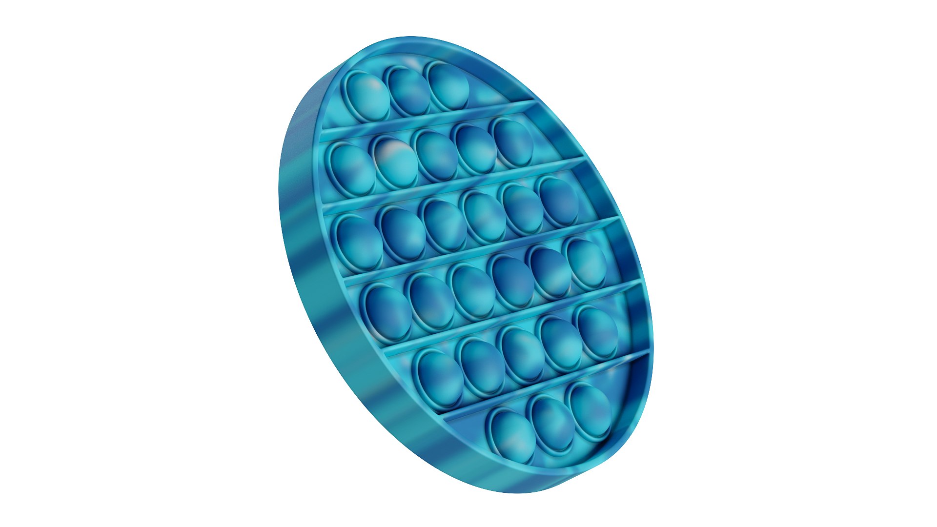 Popit Circle 3D Model - TurboSquid 1792598