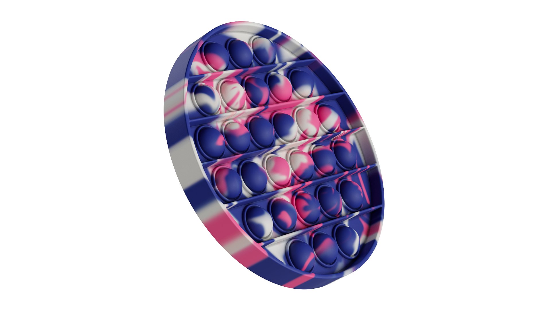 Popit Circle 3D Model - TurboSquid 1792598