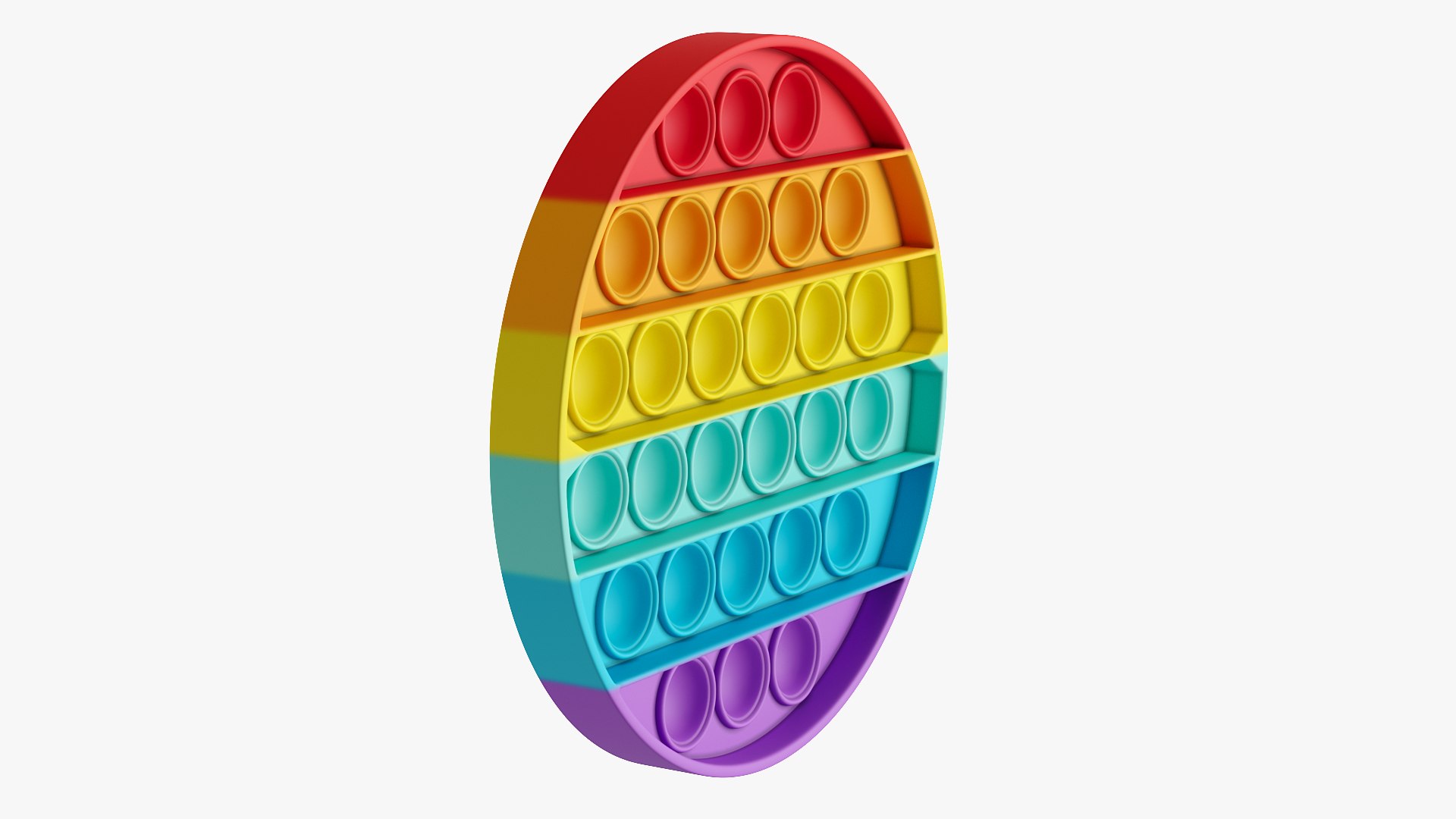 Popit Circle 3D Model - TurboSquid 1792598