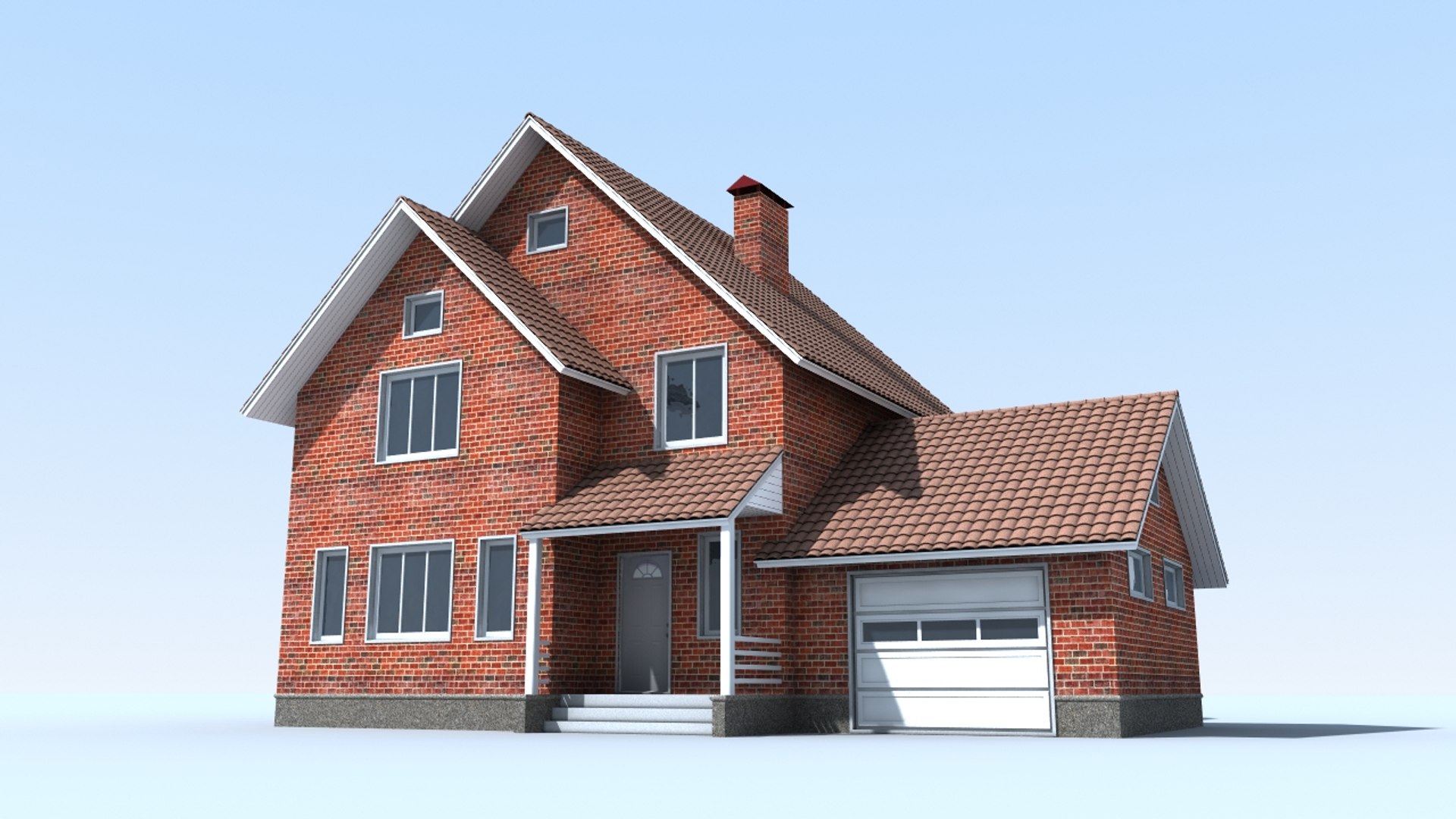 Small House 3d Model