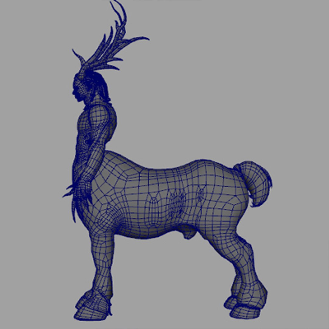 3d Centaur Beast Model