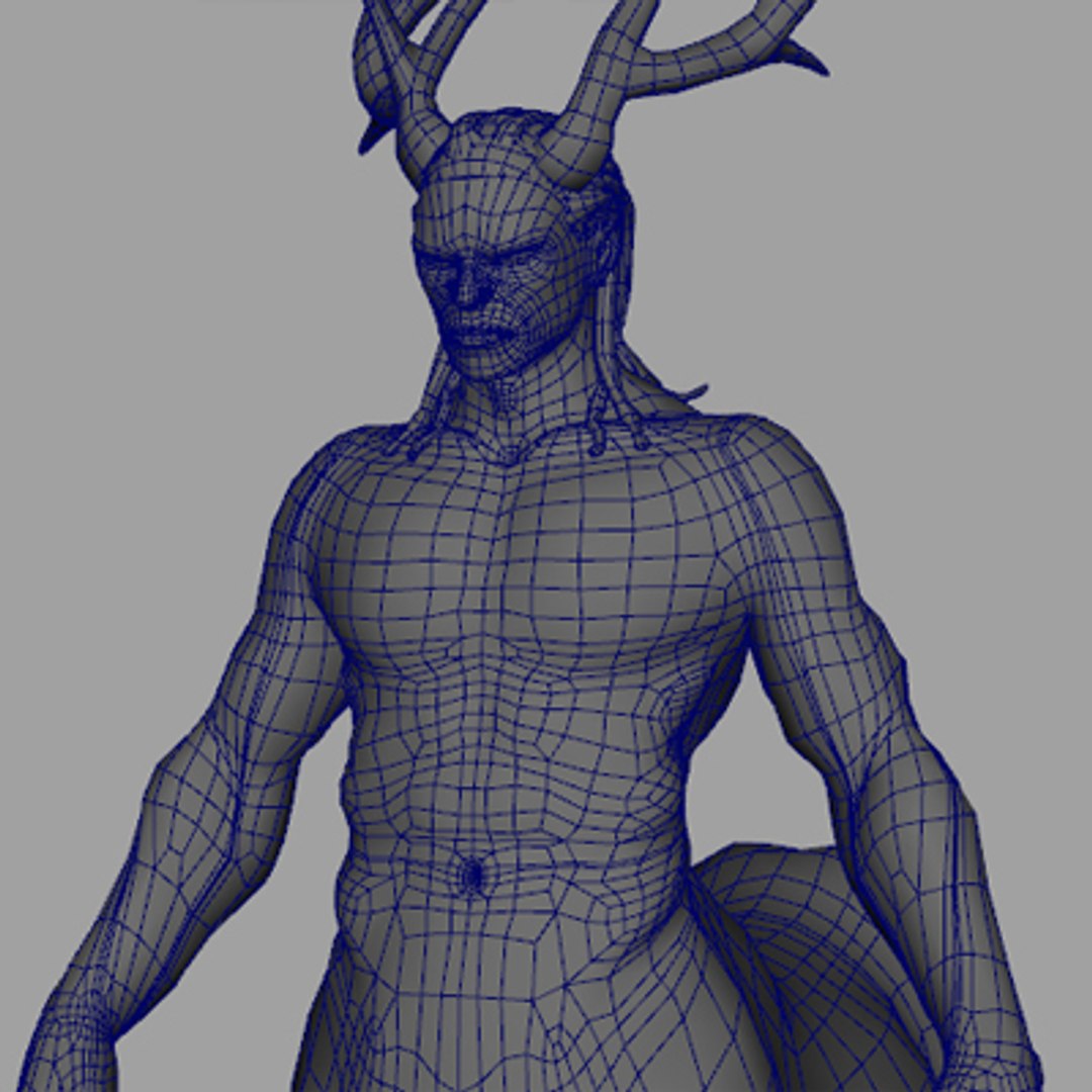 3d Centaur Beast Model