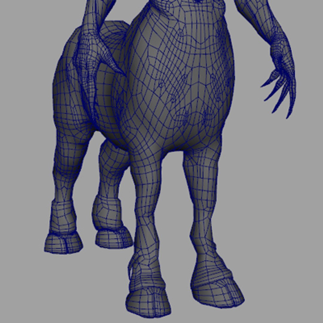 3d Centaur Beast Model
