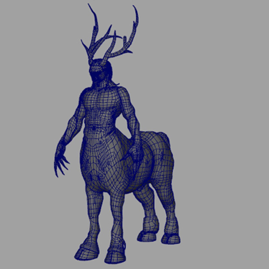 3d Centaur Beast Model