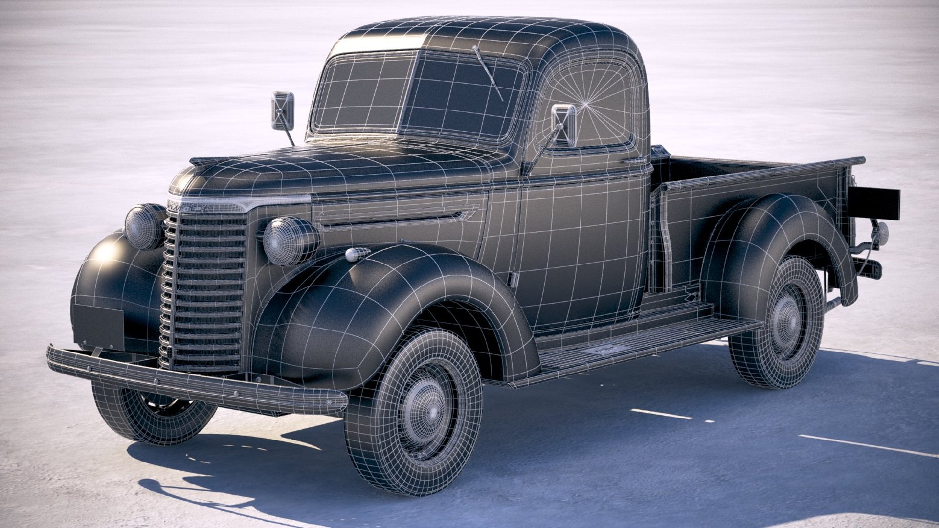 Chevrolet Pickup Truck 3D Model - TurboSquid 1235881
