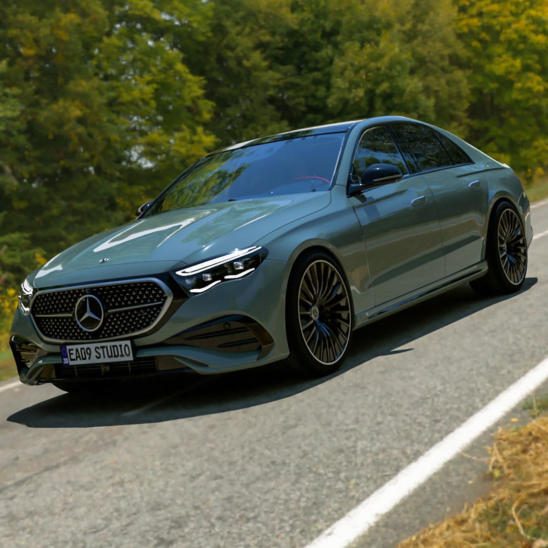 Mercedes-Benz E-class AMG 2024 3D - TurboSquid 2351845