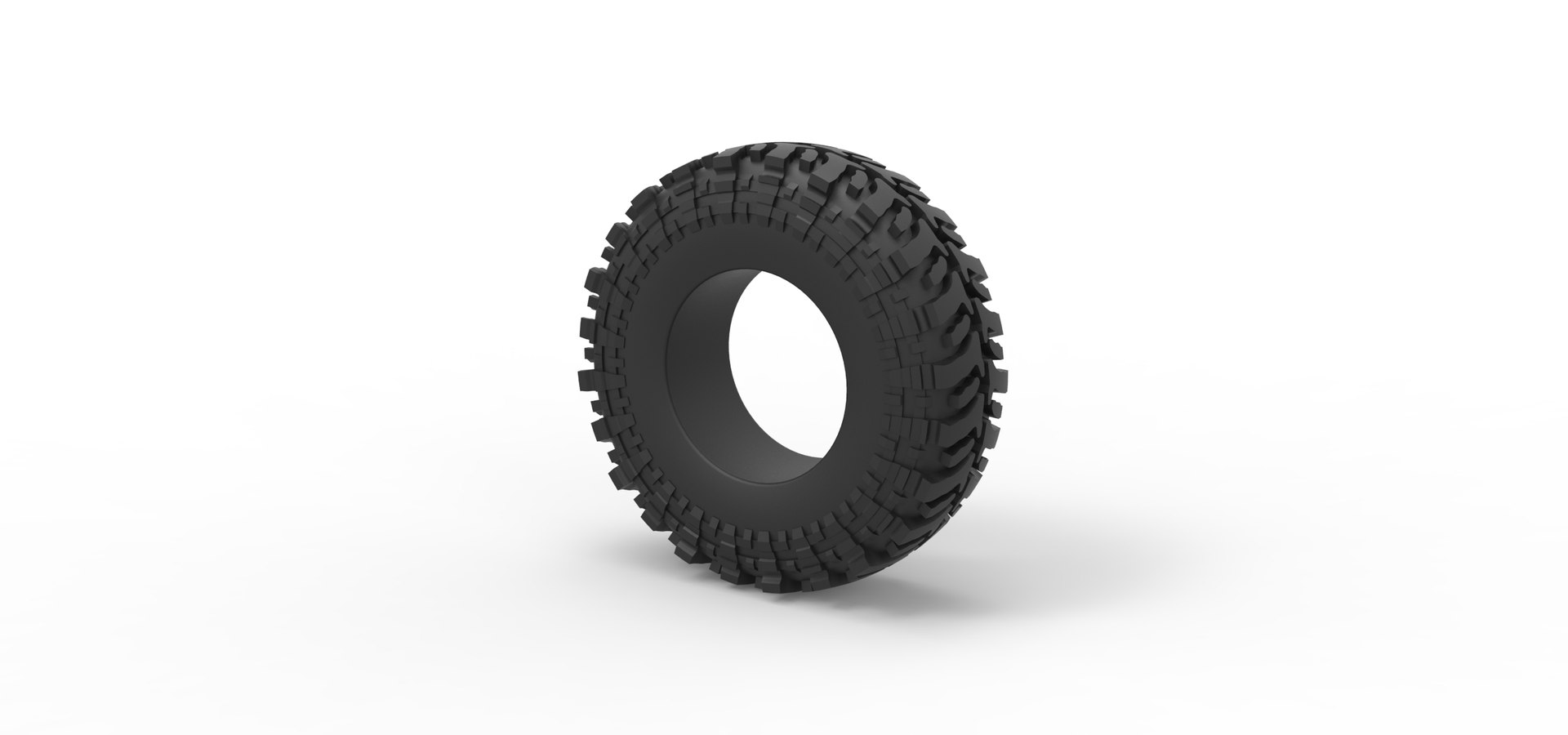 3D Diecast Offroad Tire 91 Scale 1 To 25 Model - TurboSquid 2118081