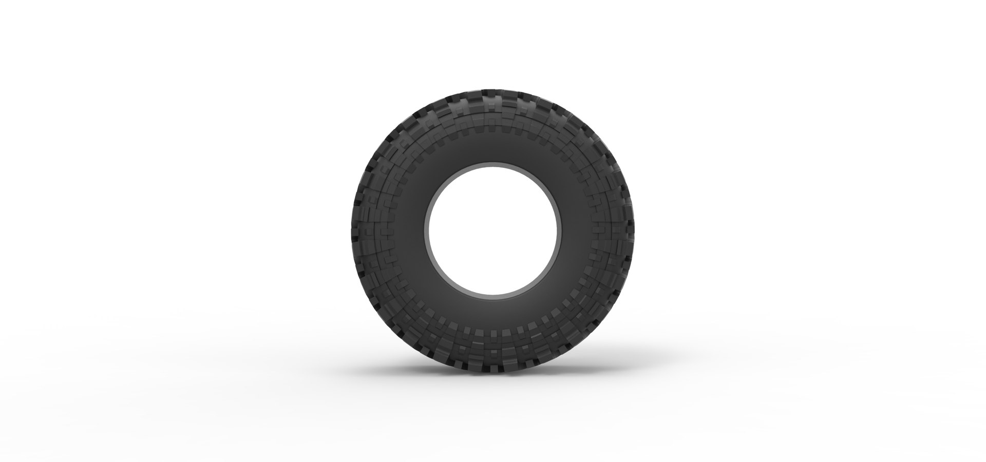3D Diecast Offroad Tire 91 Scale 1 To 25 Model - TurboSquid 2118081