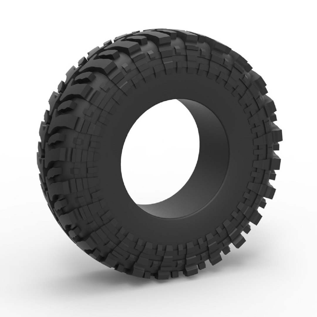 压铸越野轮胎 91 比例 1 至 253D模型 - TurboSquid 2118081