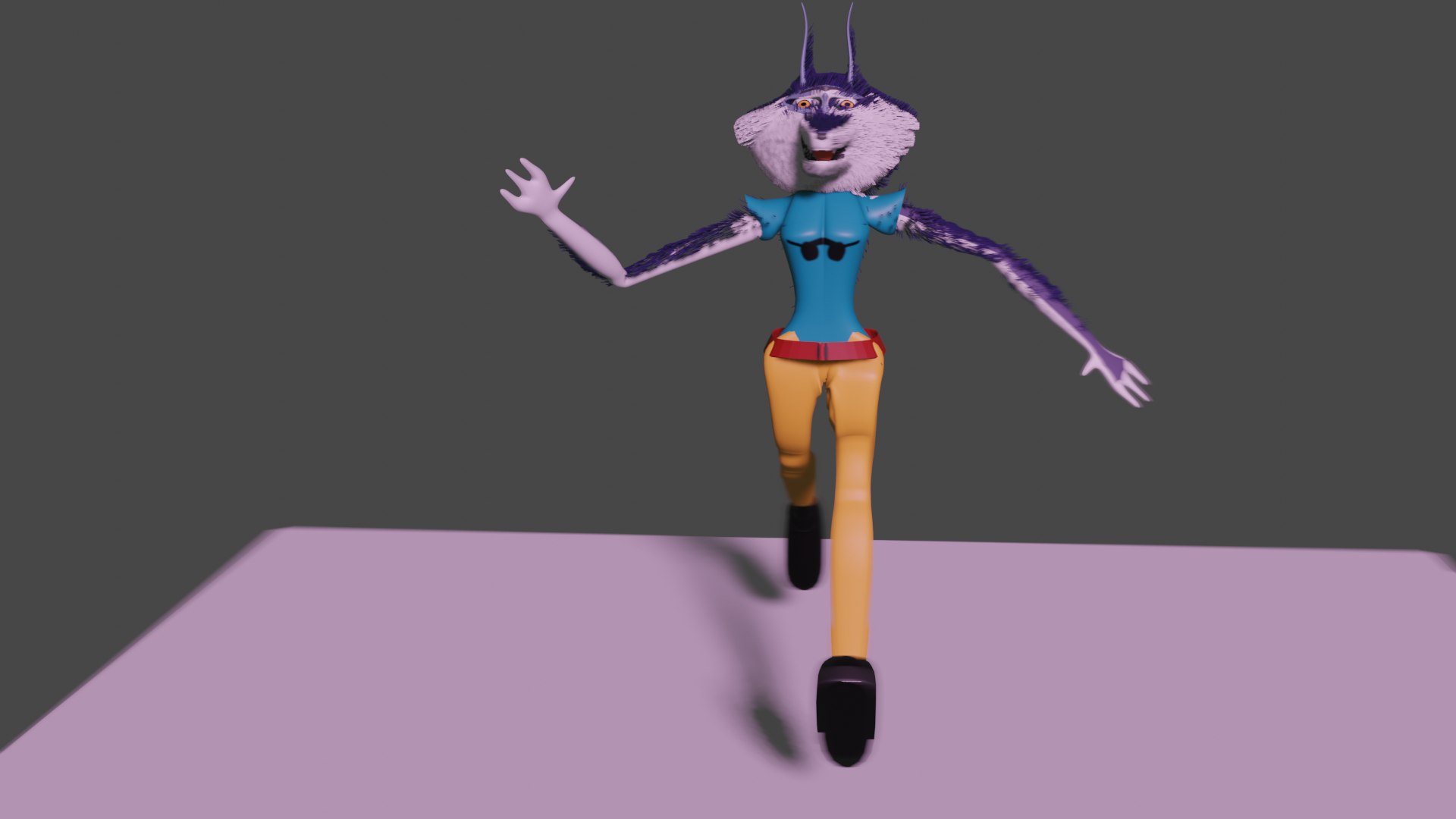 Porsha the wolf kid from Sing 2 - better topology 3D 모델 - TurboSquid ...