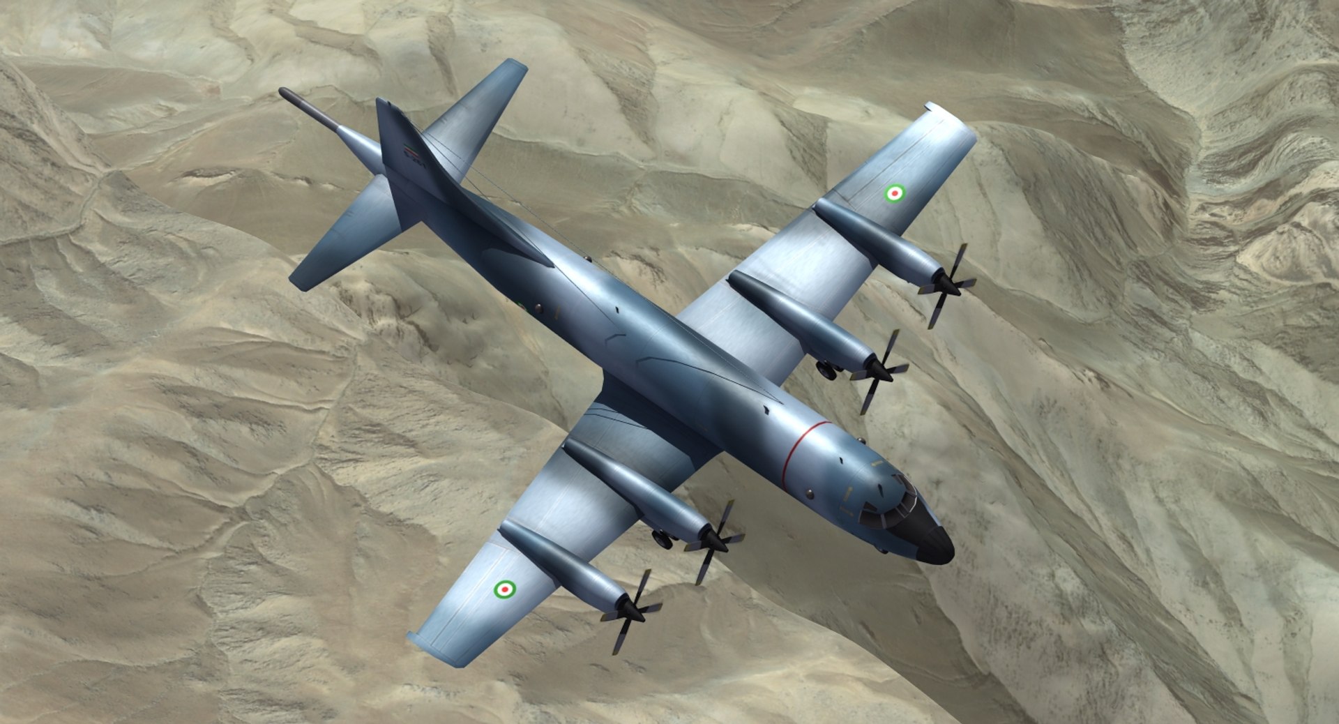 P3 Orion Aircraft Iranian 3D Model - TurboSquid 1521400
