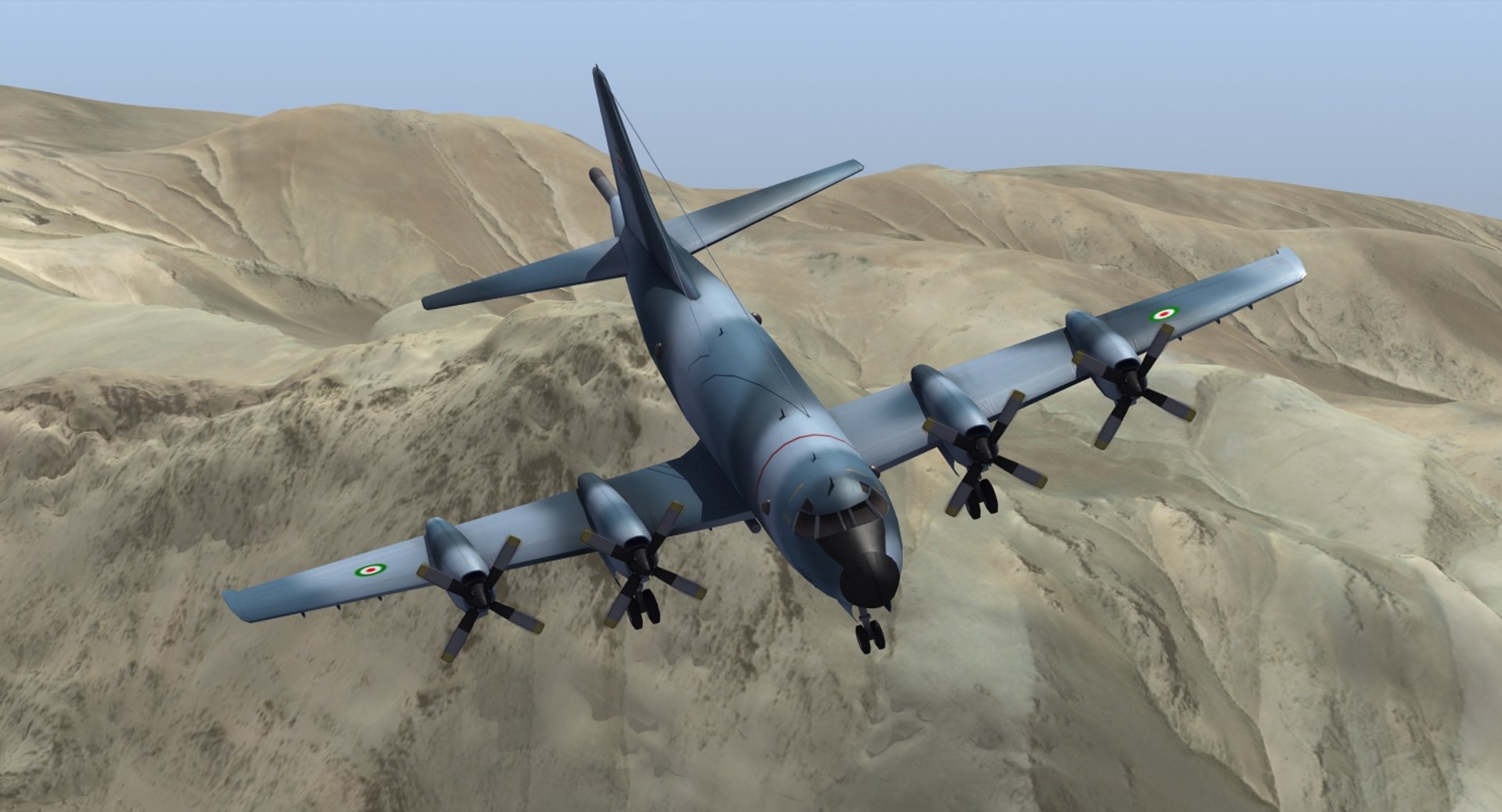 P3 Orion Aircraft Iranian 3D Model - TurboSquid 1521400