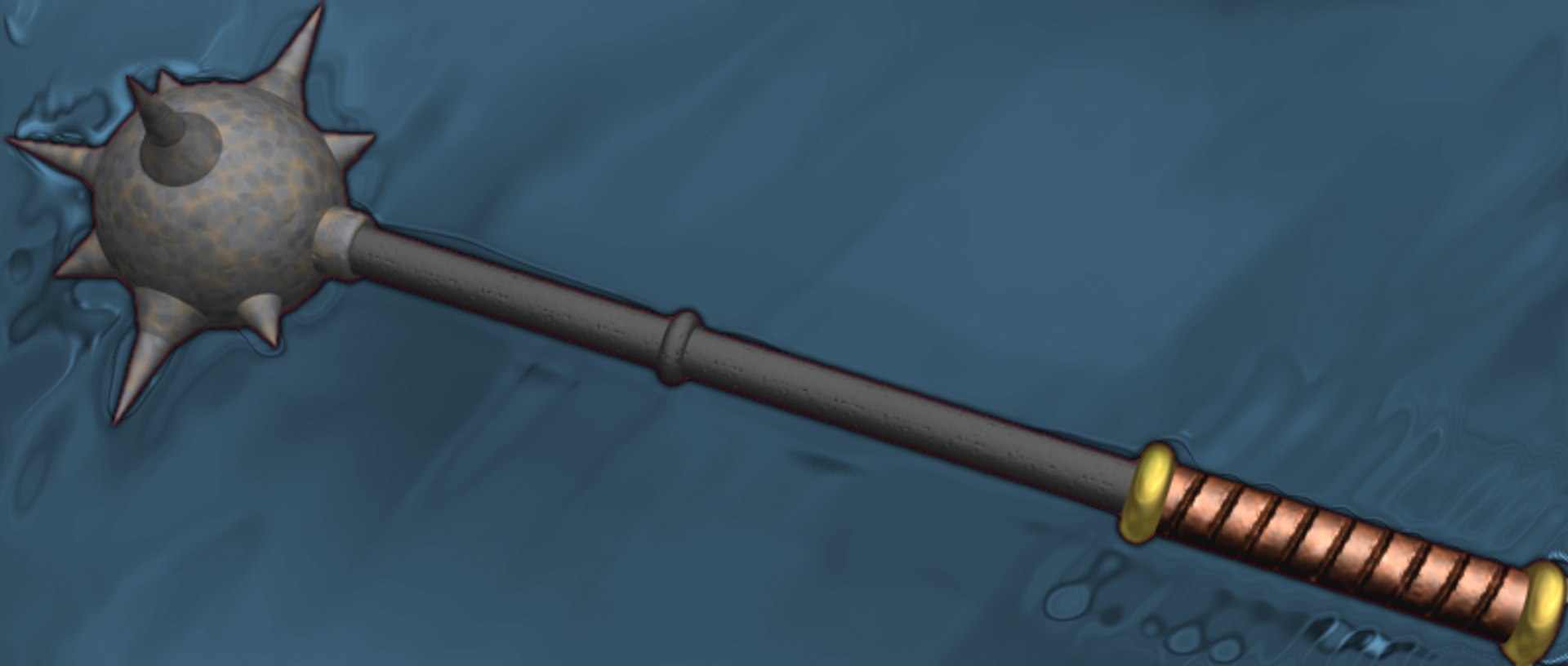 Mace Shield 3d Model