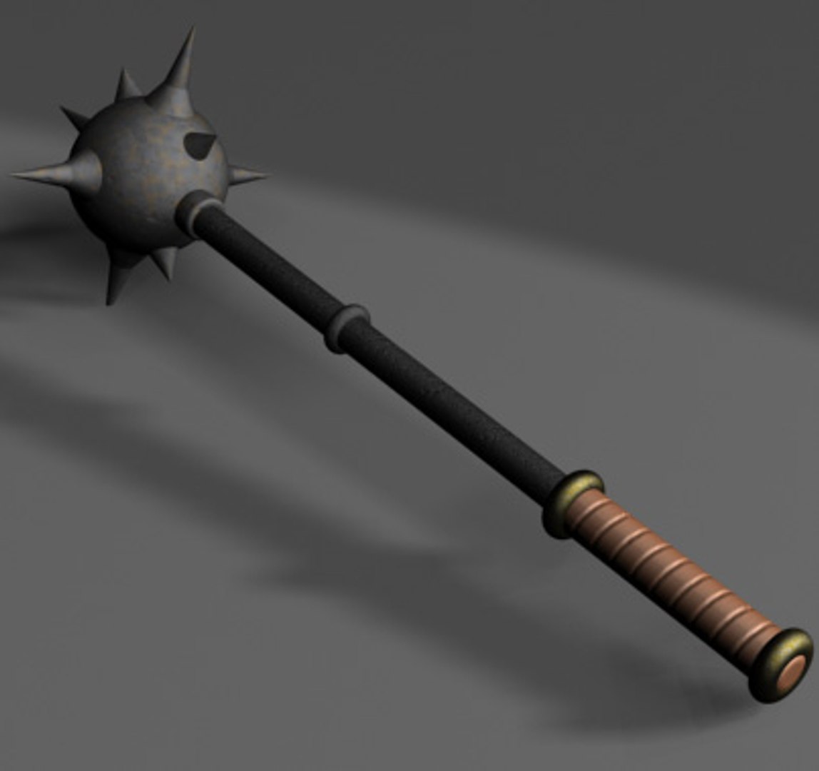 Mace Shield 3d Model