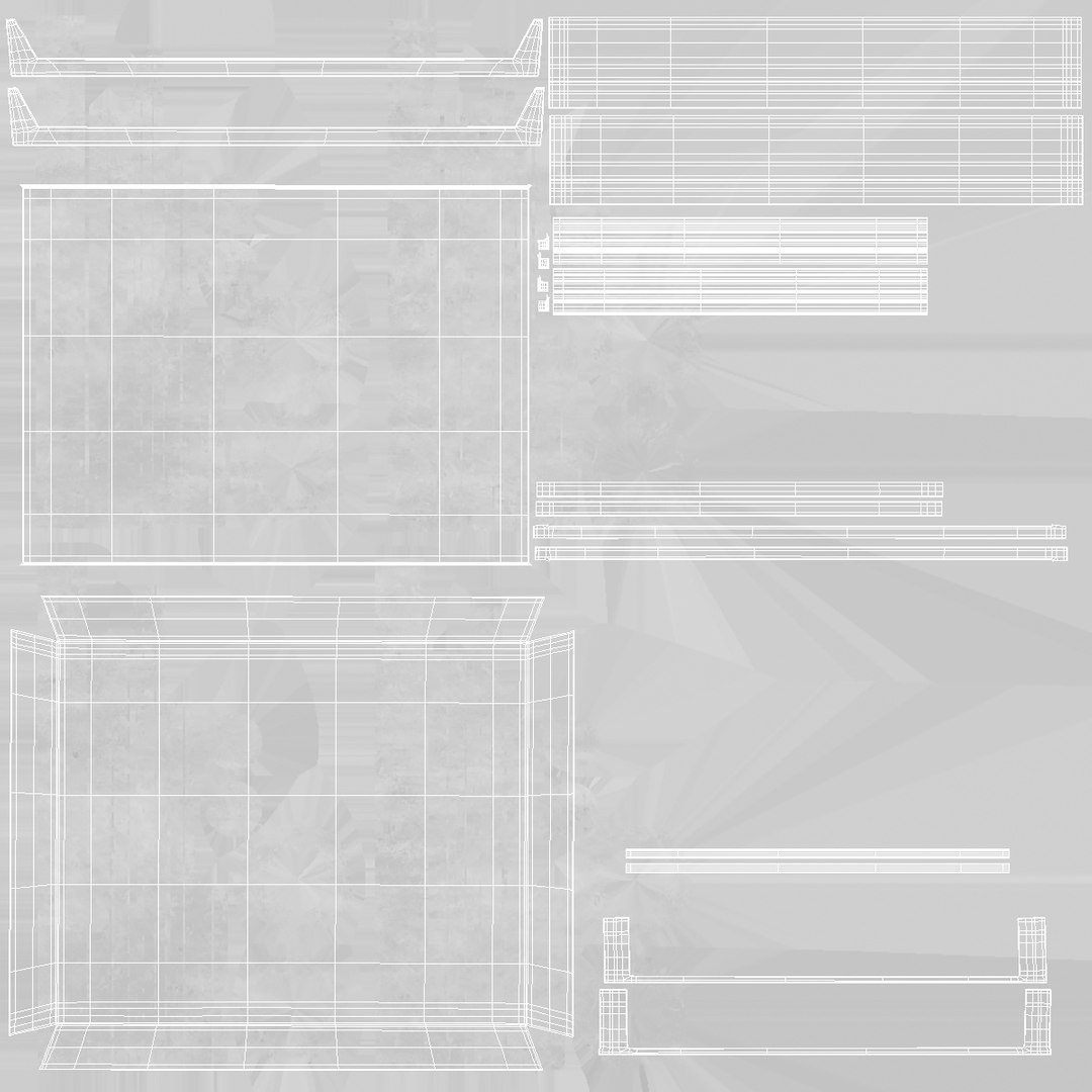 3D Fresh Fish Display Counter Model - TurboSquid 1407060