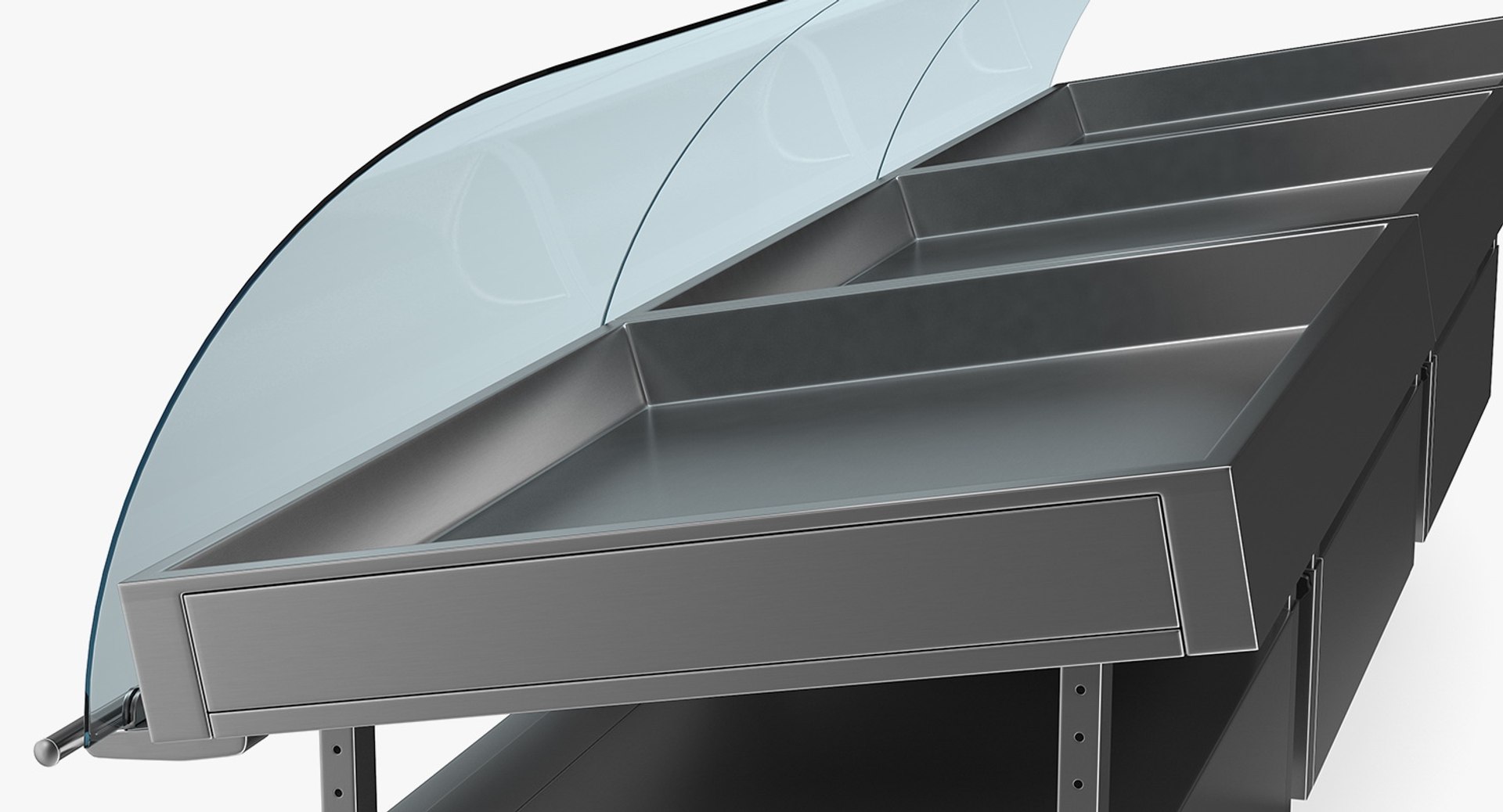 3D Fresh Fish Display Counter Model - TurboSquid 1407060