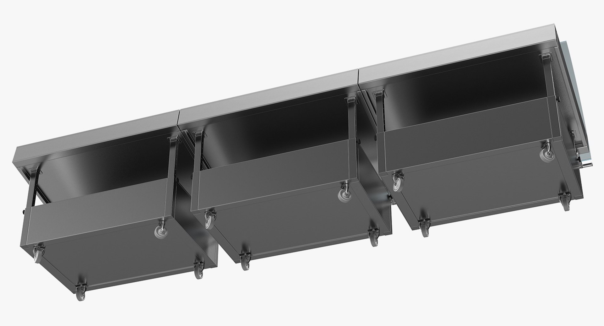 3D Fresh Fish Display Counter Model - TurboSquid 1407060