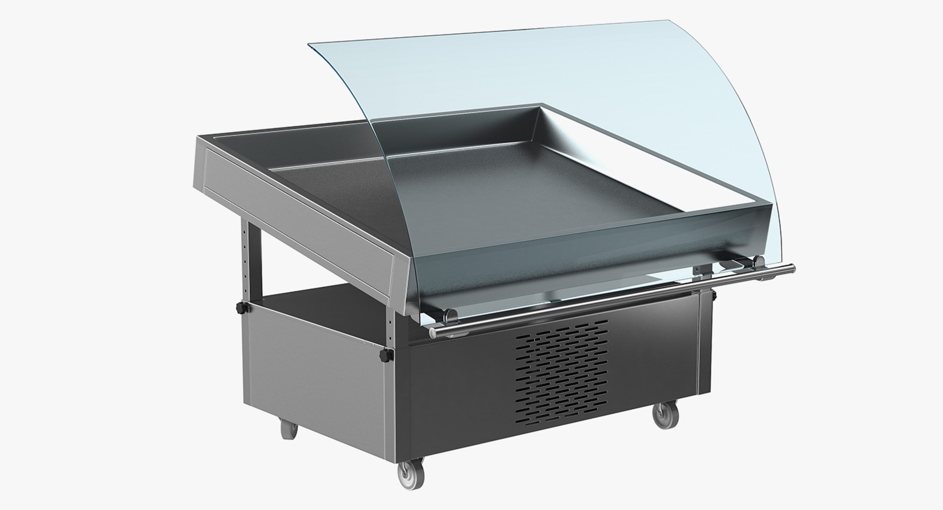 3D Fresh Fish Display Counter Model - TurboSquid 1407060