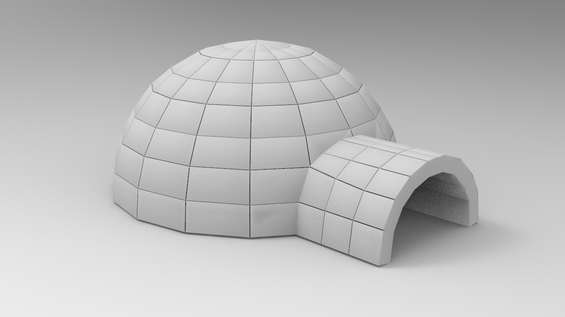 3D Model Iglo House - TurboSquid 1650403