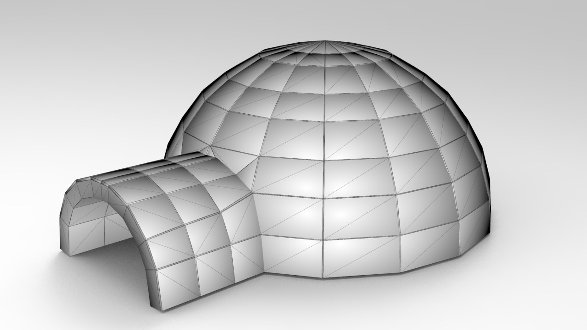 3D Model Iglo House - TurboSquid 1650403