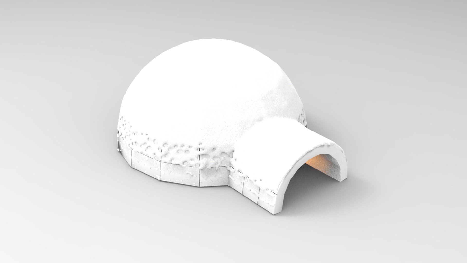 3D Model Iglo House - TurboSquid 1650403