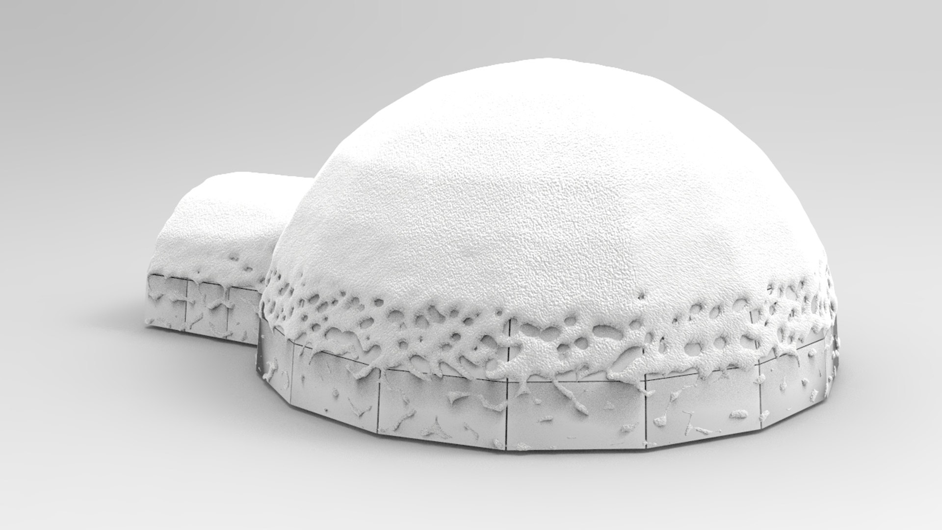 3D Model Iglo House - TurboSquid 1650403