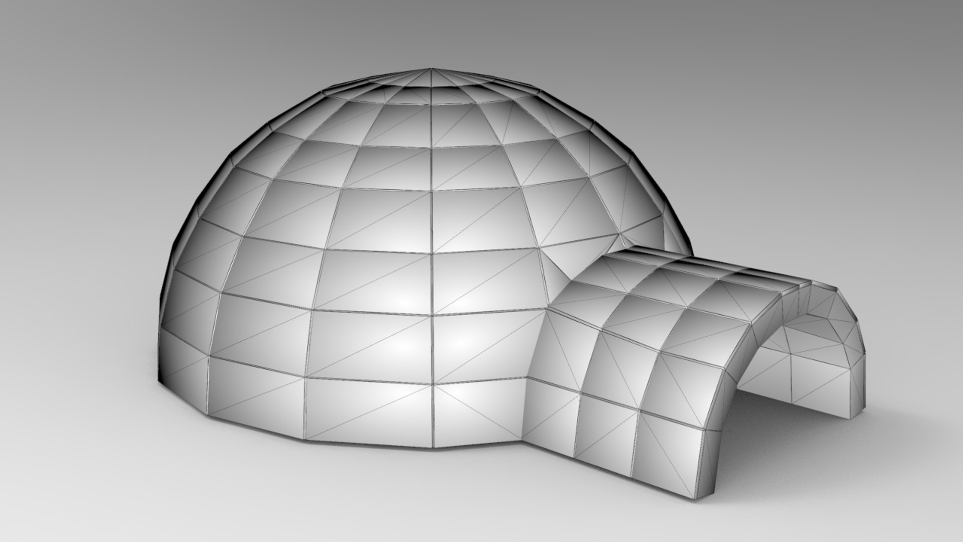 3D Model Iglo House - TurboSquid 1650403