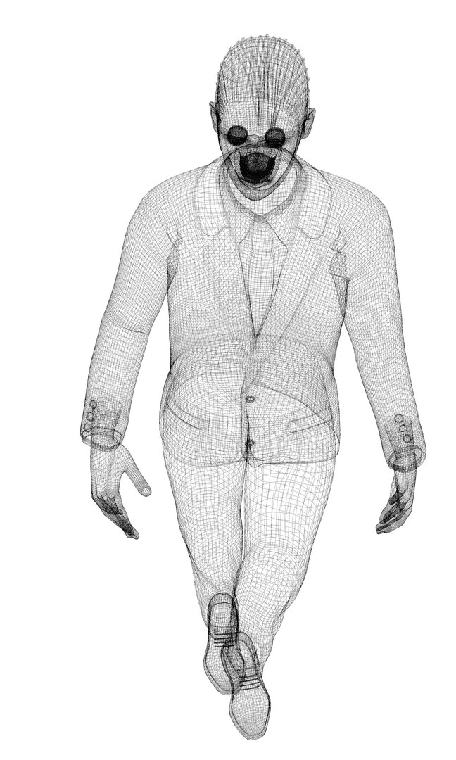 Business Man 23-01 3D - TurboSquid 2078522