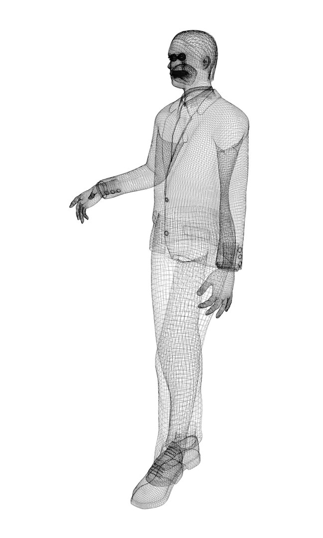 Business Man 23-01 3D - TurboSquid 2078522