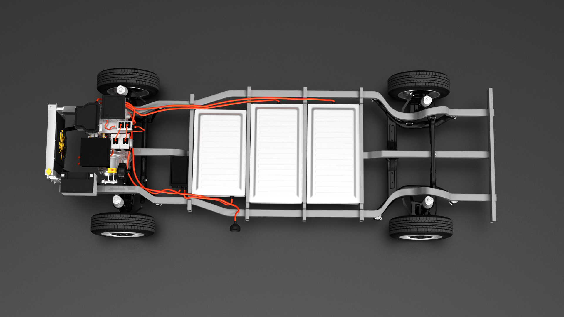 Chassis van electric 3D - TurboSquid 1695014
