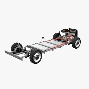Electric chassis car 3D model - TurboSquid 1503209