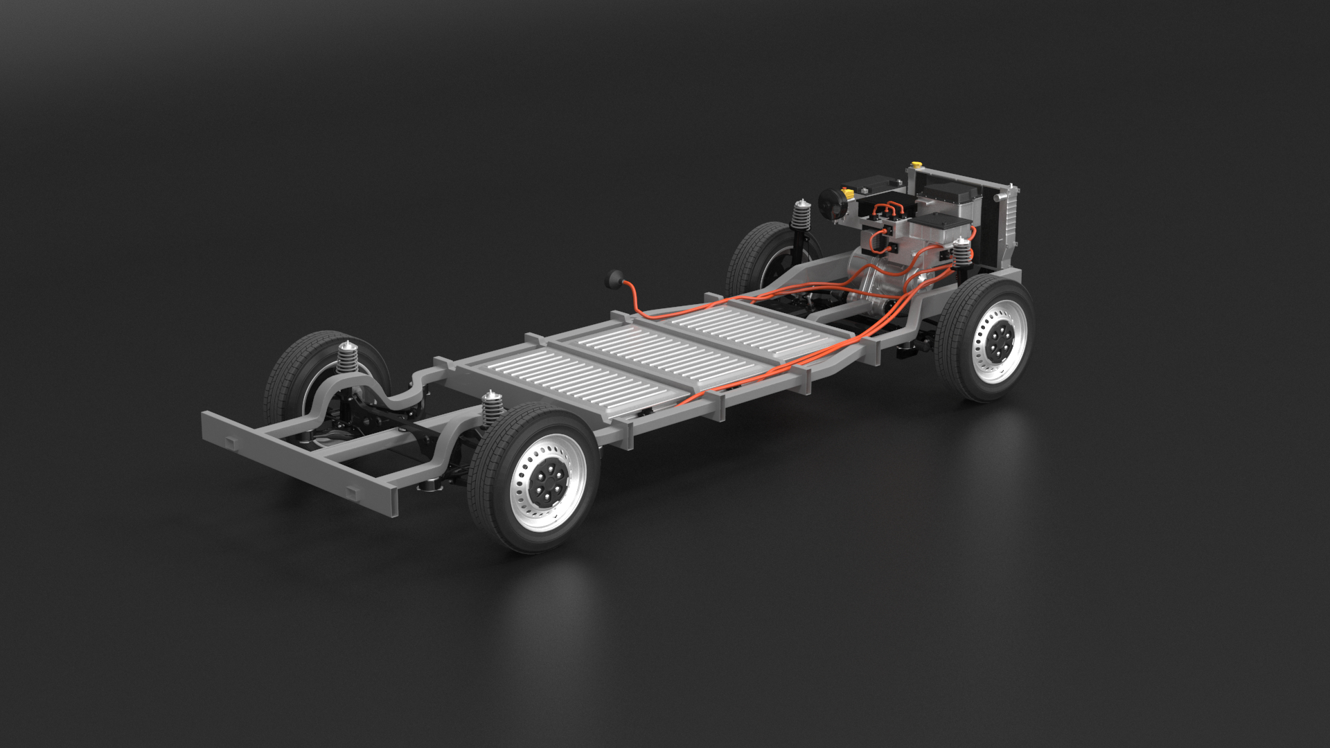 Chassis Van Electric 3D - TurboSquid 1695014