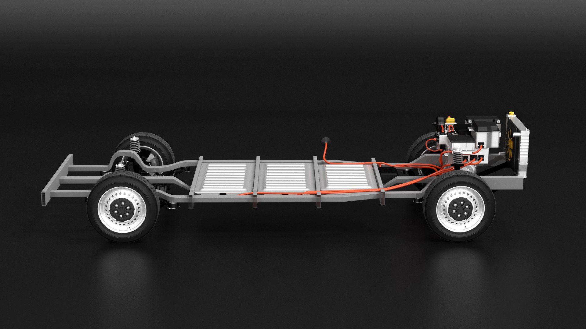 Chassis Van Electric 3D - TurboSquid 1695014