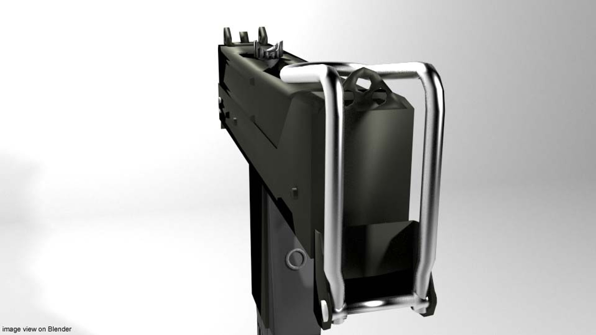 Submachine M-11 3D Model - TurboSquid 1441262