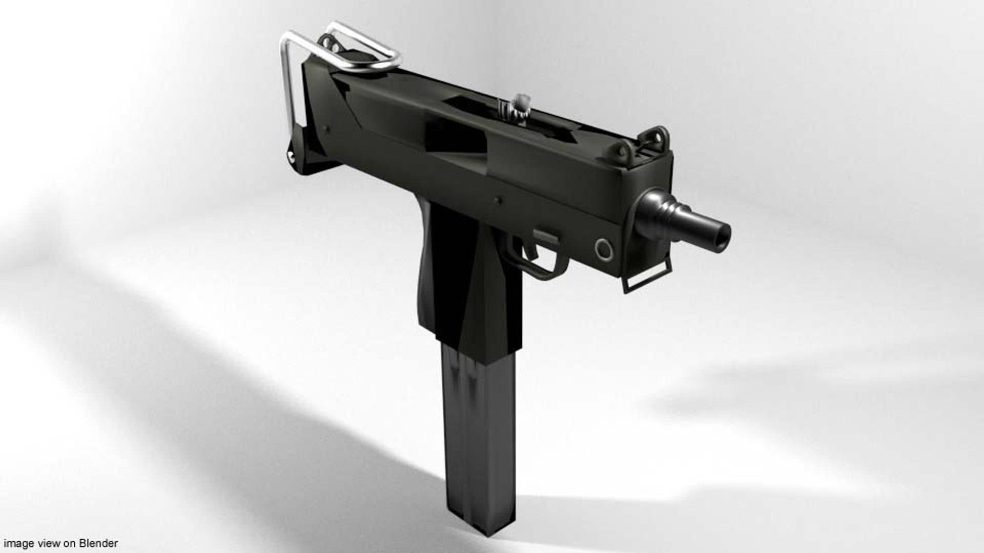 Submachine M-11 3D Model - TurboSquid 1441262